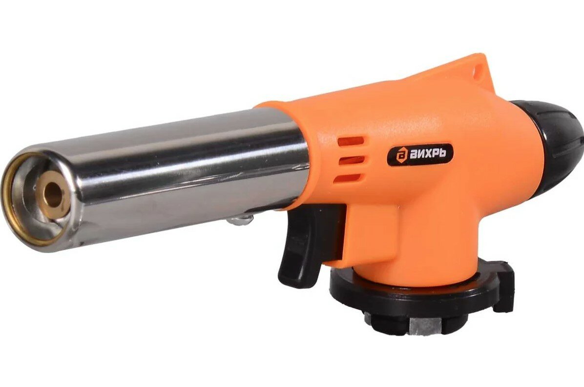 Газовая горелка на баллон Вихрь НГ-1П 73/5/5/1 GDS001, регулятор пламени