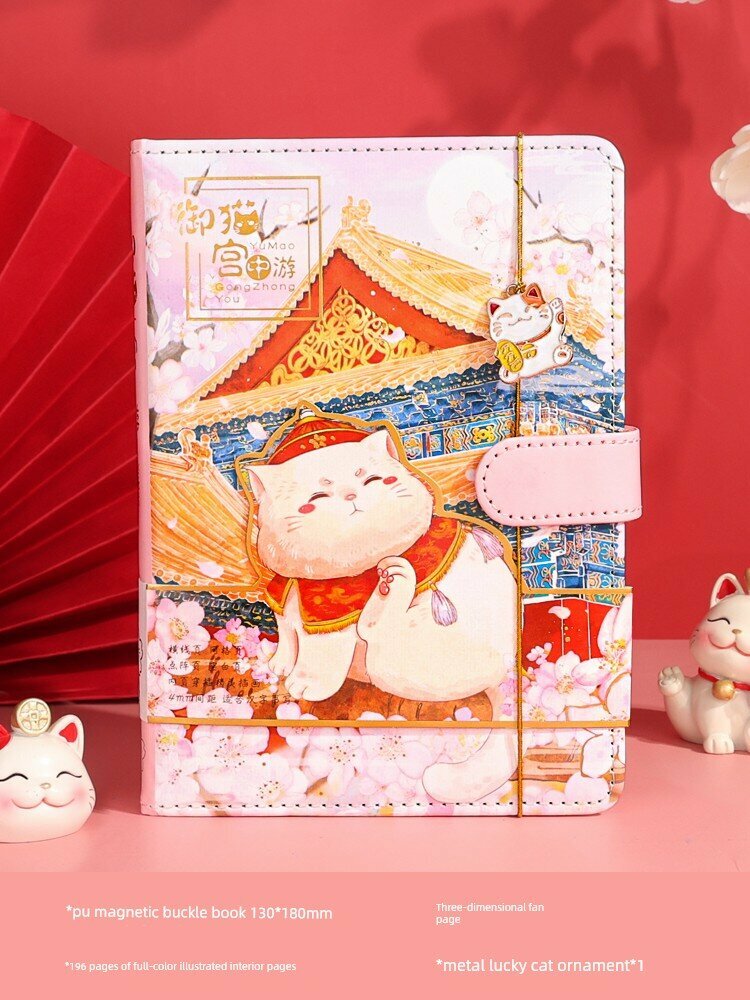 Набор подарочных коробок серии «Запретный город» Yunxuan: пенал с милым мультяшным дизайном в виде кошачьей лапки,