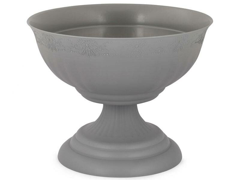 Вазон Венеция 17л, серый