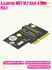 Адаптер NGFF M.2 KeyE в Mini PCI-E