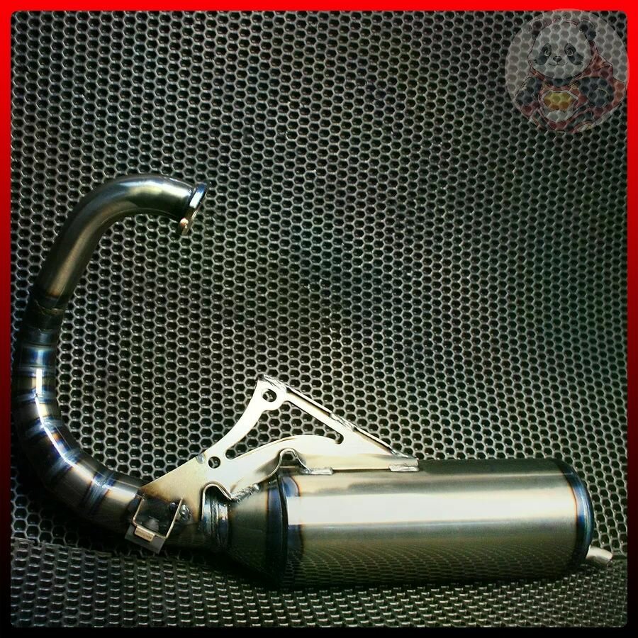 Труба глушитель (резонатор) V8 Хонда Дио Такт резонатор тюнинг 18/27/28 / Dio Tact