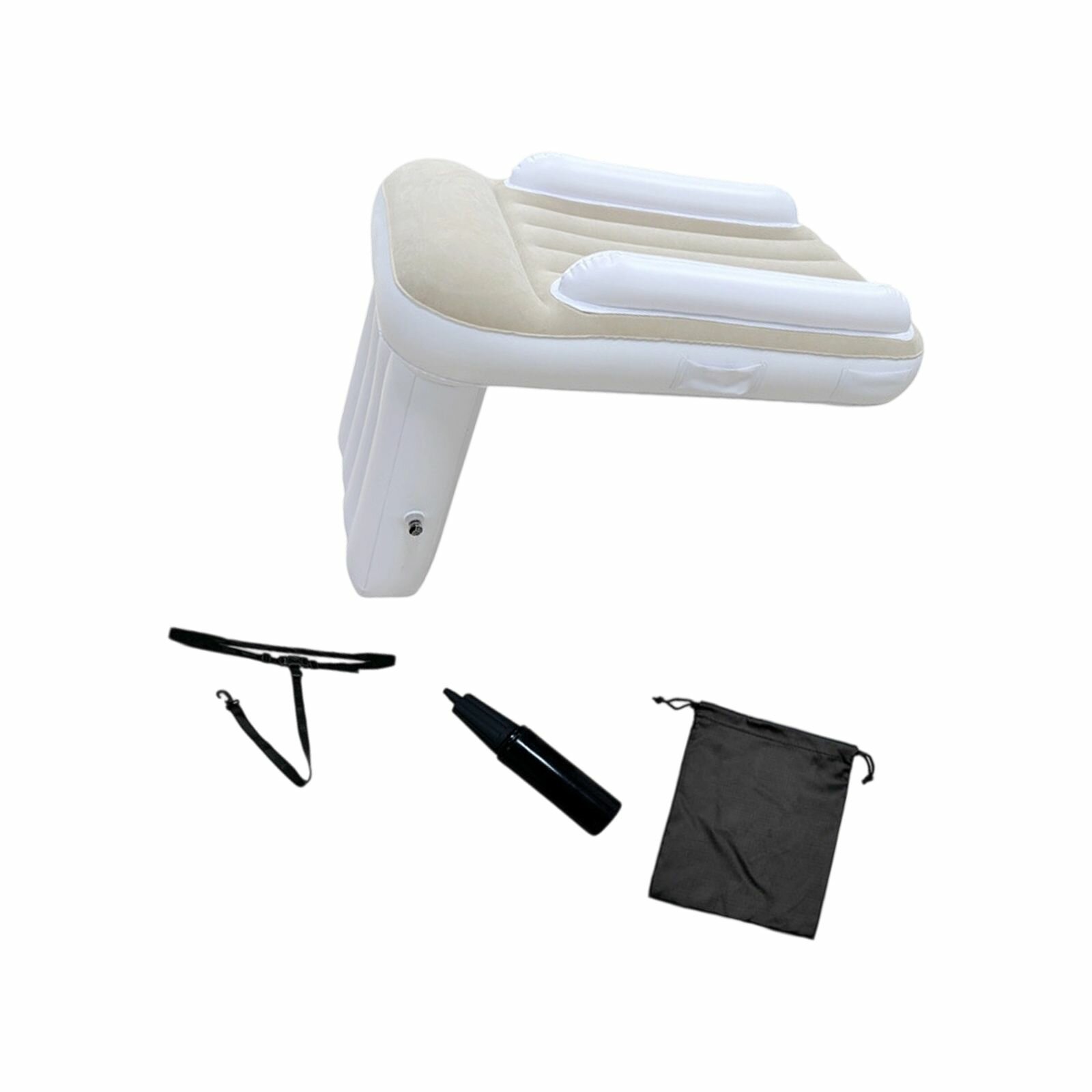 Надувная детская кроватка из ПВХ компактная и складная с мягкими бортиками