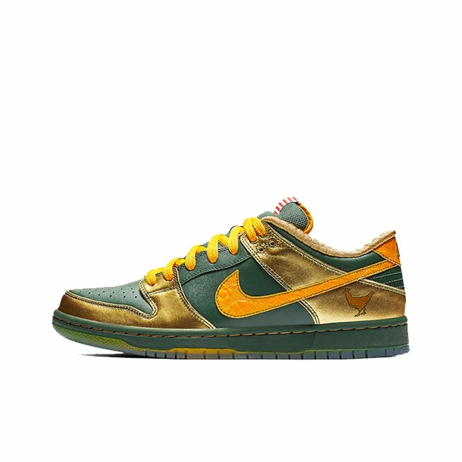 Кроссовки NIKE Dunk SB, размер EU 36 стопа (23CM), green — фото 1