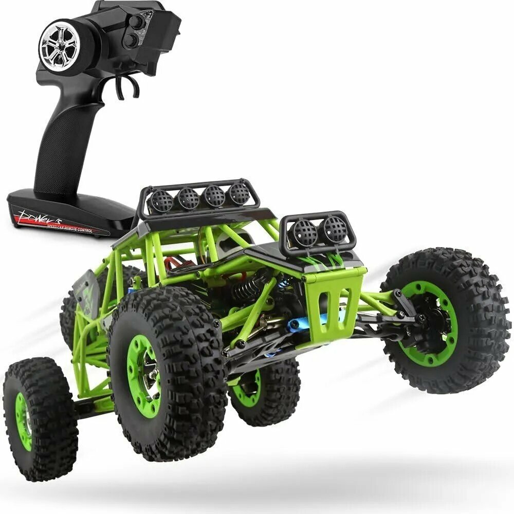 WLtoys радиоуправляемый вездеход 1:12, 2.4G, 4WD, высокоскоростной, электрический, для детей и взрослых, внедорожник, полный привод, с зарядным устройством и аккумулятором