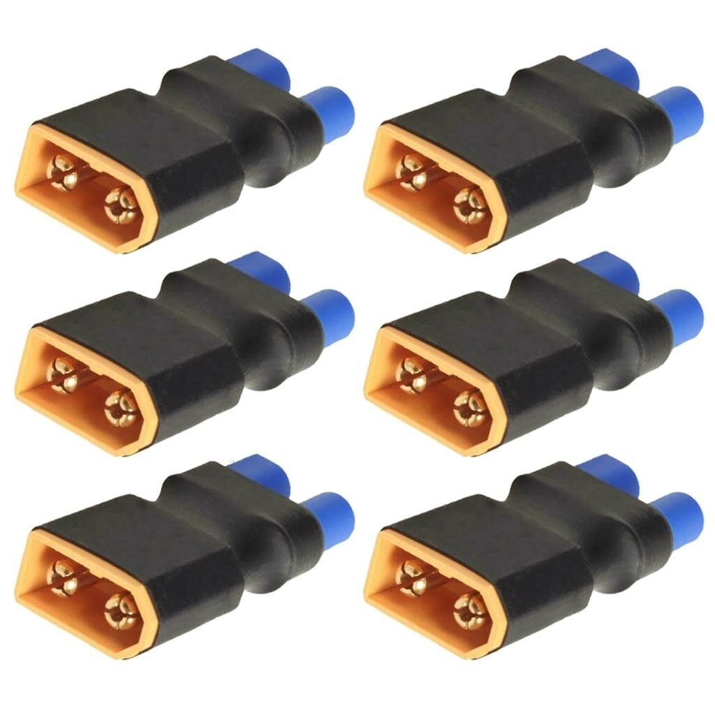 Коннекторы EC5 XT60, 6 шт, ХТ60 EC3