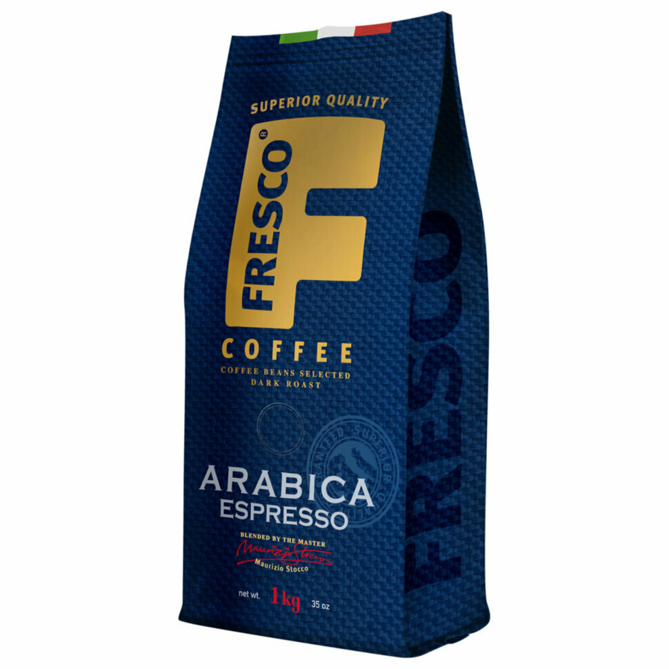 Кофе в зернах FRESCO "Arabica Espresso" 1 кг, арабика 100%, 623895