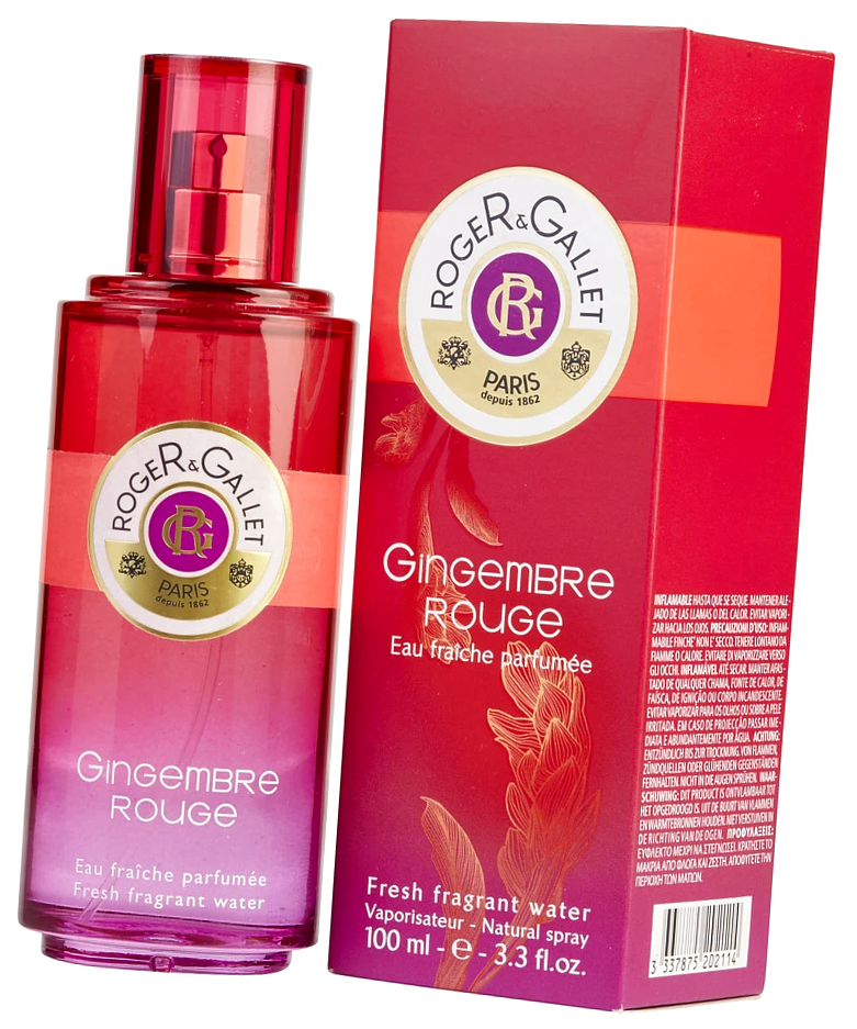 Парфюм для женщин Roger and Gallet Gingembre Rouge 100 мл / Роже и Галле Джинджембр Руж