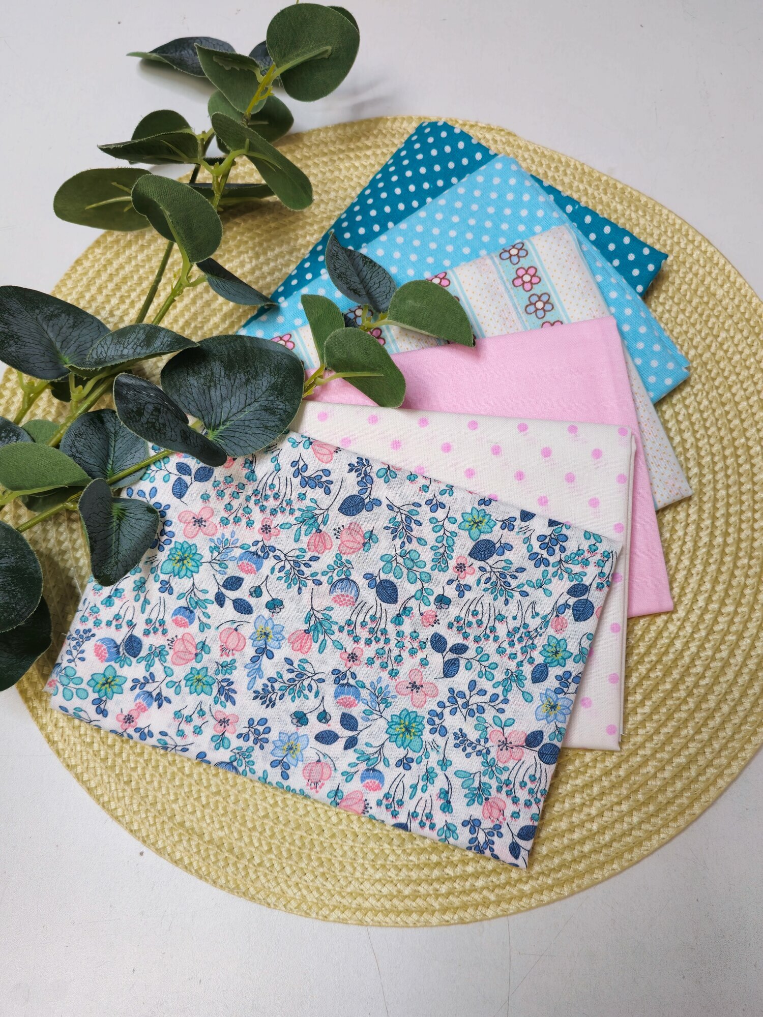 Набор Ткани "Джулия" из 6 отрезов 50*75