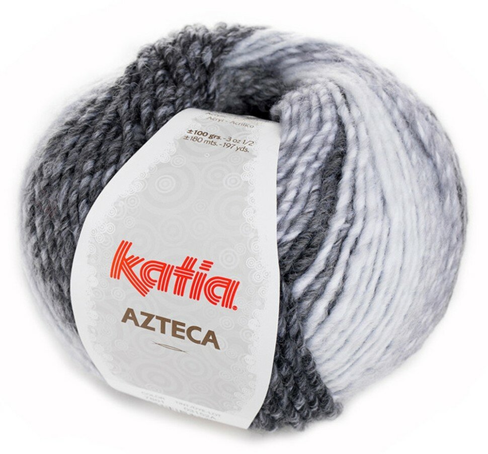 Пряжа #493.7801 Azteca 100 г 180 м Katia