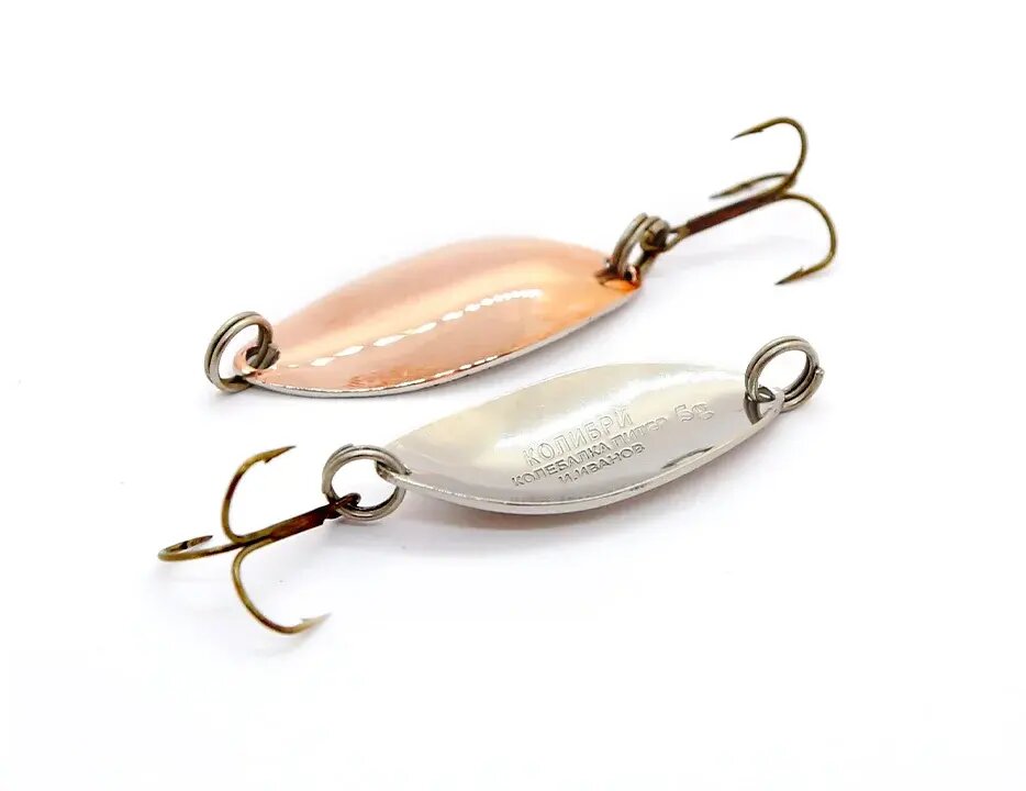 Блесна Колебалка питер Колибри 7 гр (медь, медь-никель)