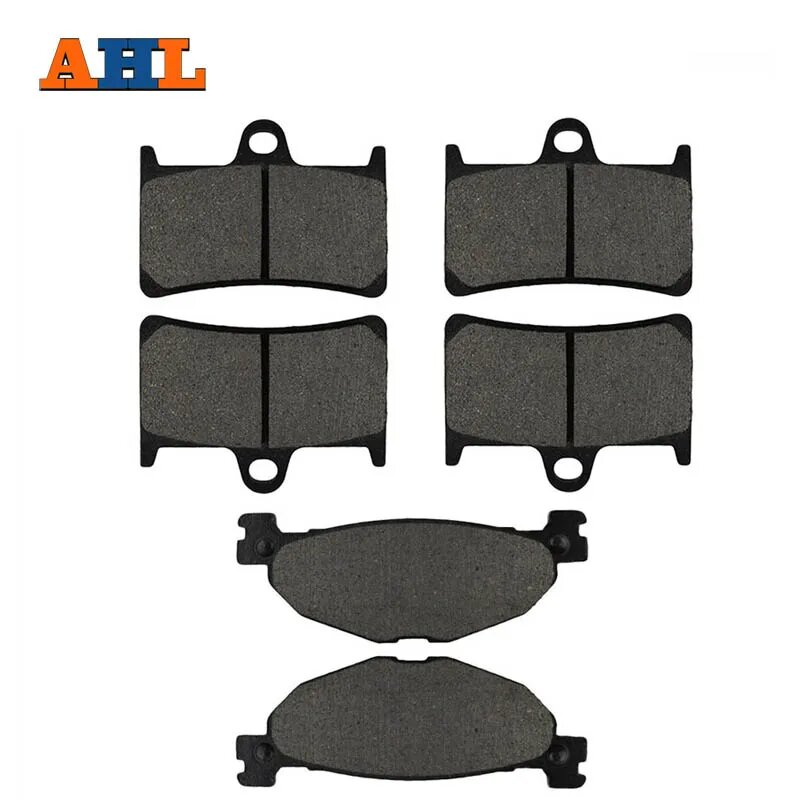 Передние и задние тормозные колодки AHL для мотоциклов YAMAHA BIKES FJR 1300 FJR1300 R/RC/S/AS/T/AT 2003-2005, тормозные дисковые колодки