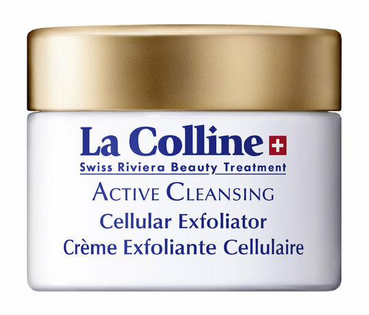 La Colline Active Cleansing Cellular Exfoliator, Отшелушивающий крем для лица со скваланом и водорослями, 30мл