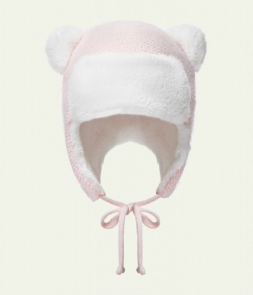Шапка-ушанка для девочек
