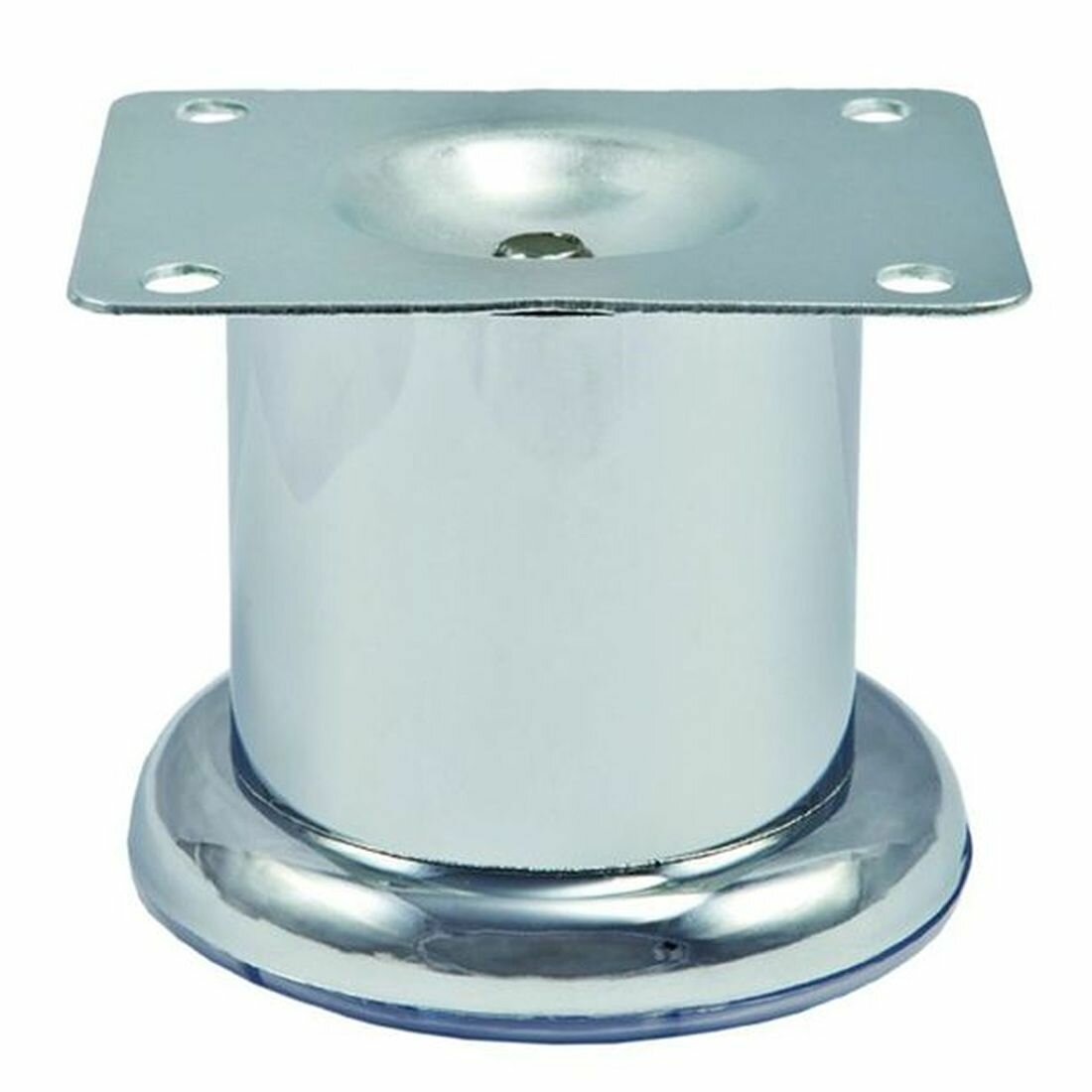 Опора мебельная металлическая "TB019 (B140)", h=50 мм, цвет хром