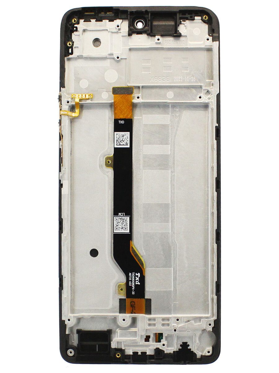 Дисплей для Infinix Hot 40 (X6836) модуль с рамкой Черный - OR