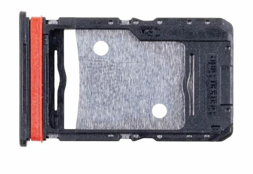 Держатель SIM для Tecno Pova 5 (LH7n) Черный card holder адаптер переходник лоток слот для SIM-карты
