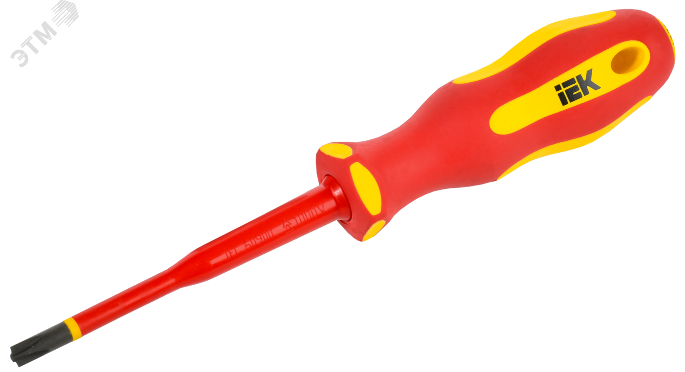 Отвертка диэлектрическая SLIM PH/SL2х100 Т2 ARMA2L 5 IEK A2L5-SC31-T2-HS-20-100