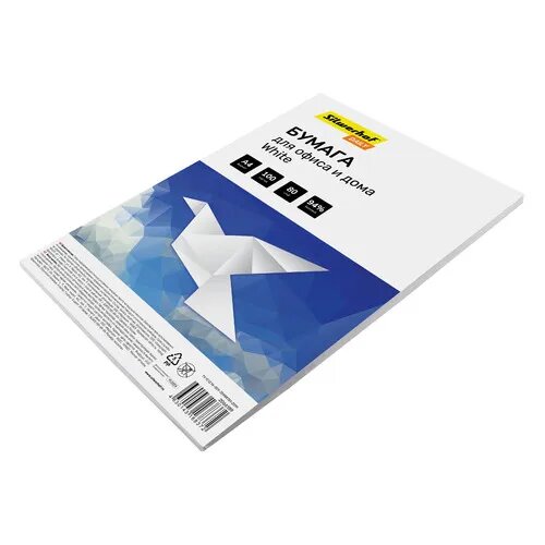 Бумага Silwerhof Daily, A4, офисная, 100л, 80г/м2, белый