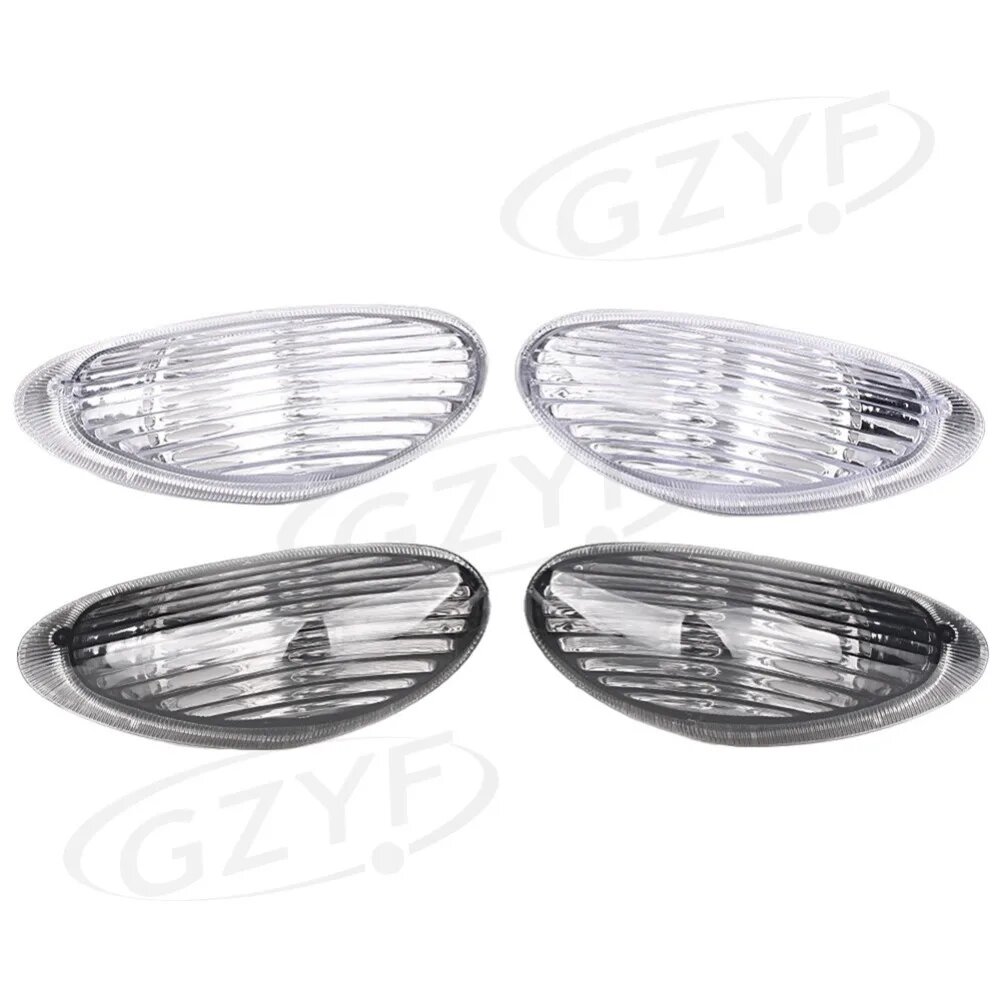 Сигналы поворота для мотоцикла, световой индикатор, мигалка, крышка объектива для SUZUKI KATANA GSX-F 600/750 GSXF600 GSXF750 1997-2007 Smoke