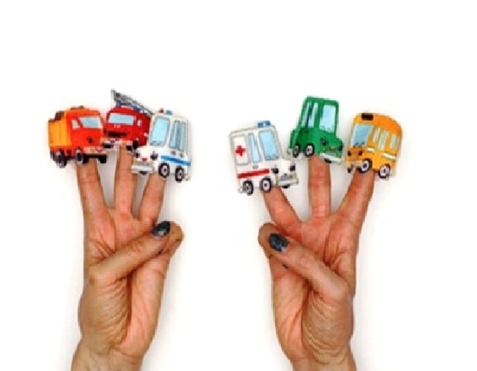 Пальчиковый театр LipLip Транспорт, фетр, 6 дет. LIP1380