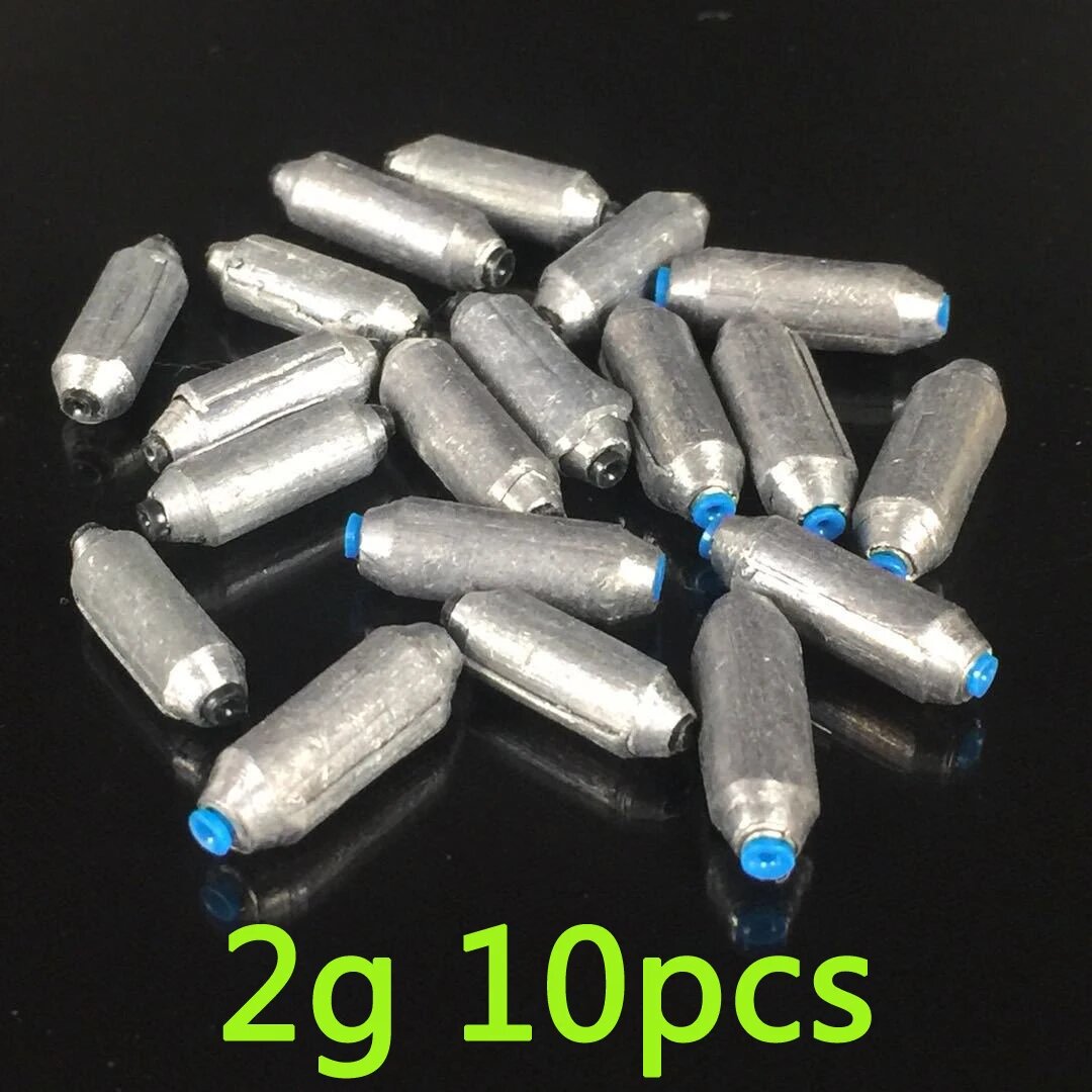 Мcidajee свинцовые грузила для рыбалки 1-10 г 2g