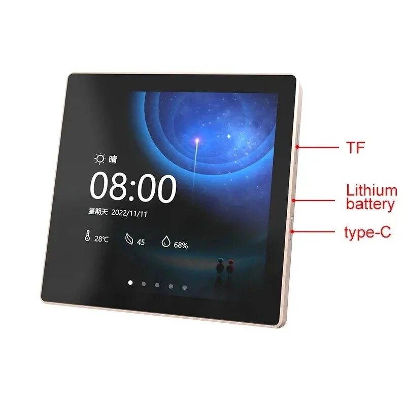 Модуль ESP32-S3 QSZNTEC 4 дюйма Three Way Relay