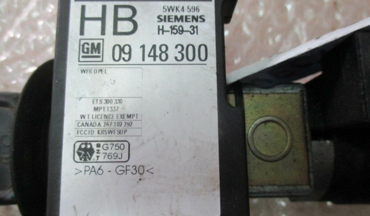 Блок электронный Vectra B Opel 09148300