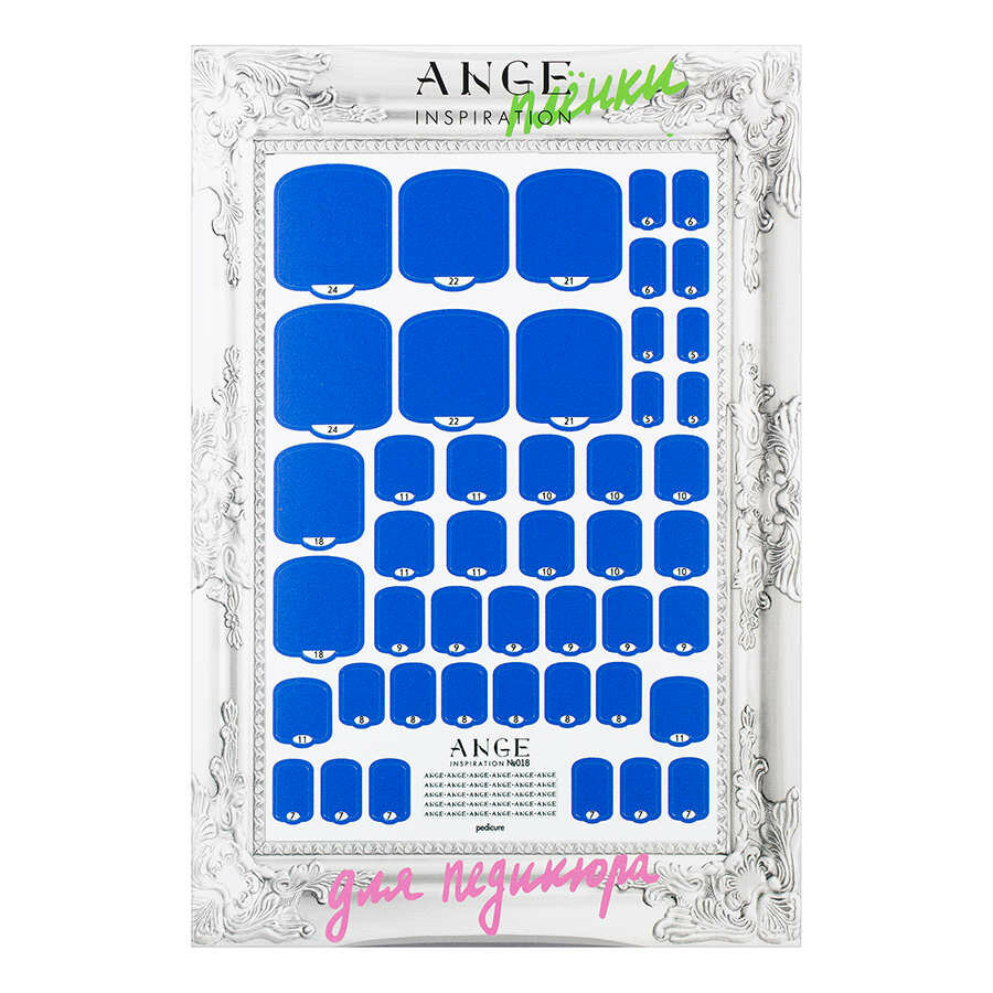 Пленки для педикюра ANGE №018