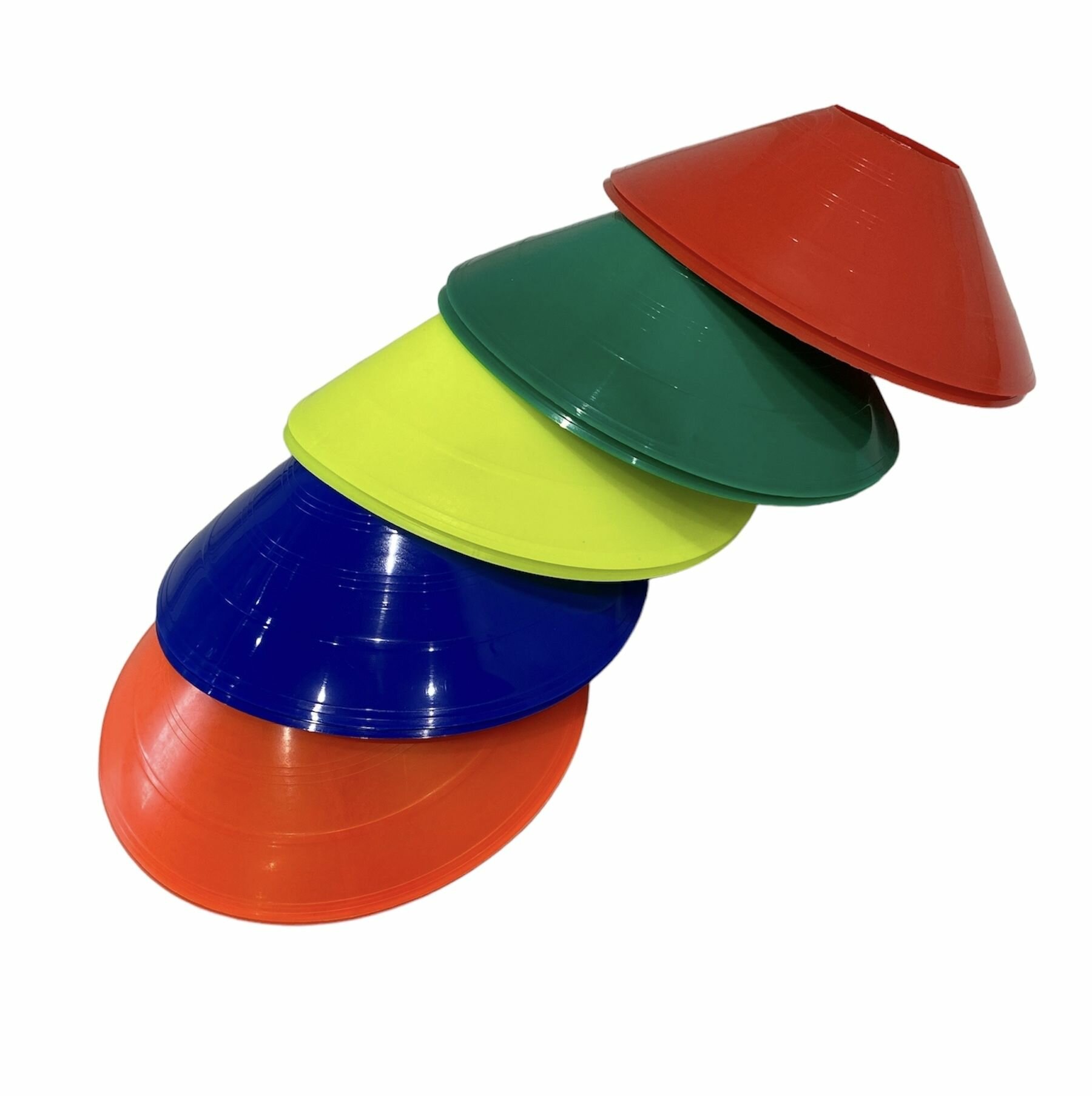 Конус разметочный, фишка 10 штук, микс