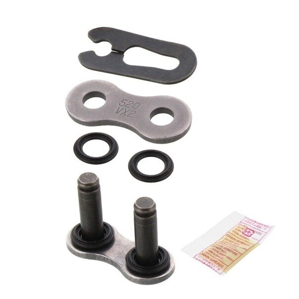 Замок цепи DID 520VX2 ZJ под расклёпку сталь