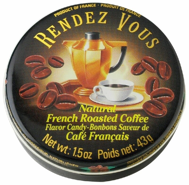 Леденцы RENDEZ VOUS кофе /жесть/ 43г