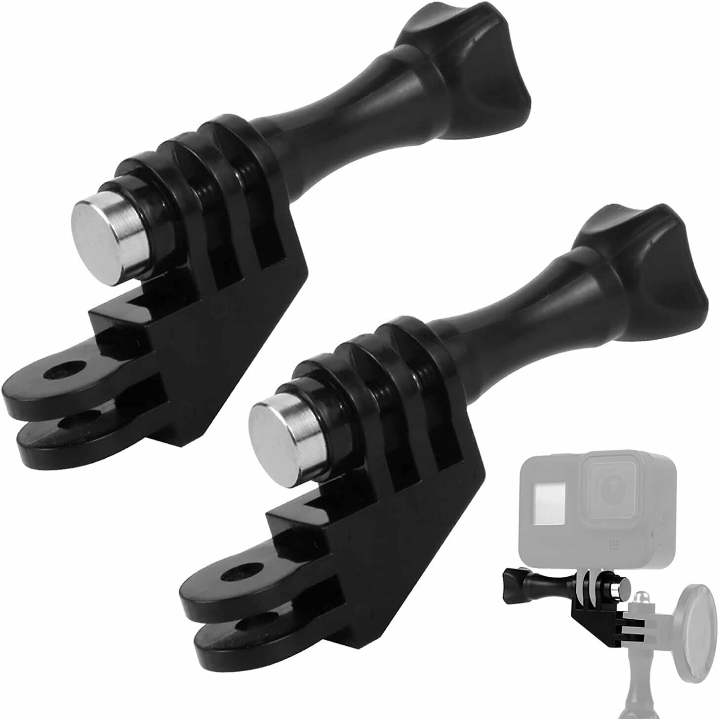 90-градусный адаптер для GoPro Hero 12 11 10 9 2pcs