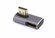 Переходник HDMI угловой папа-мама вправо-вниз