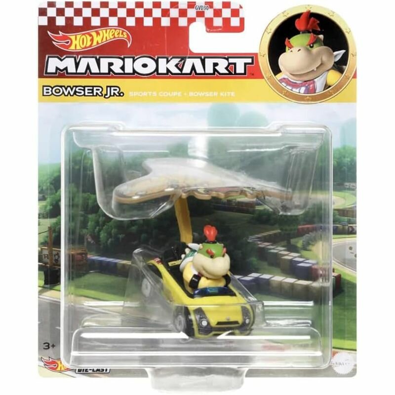 Mattel The Super Mario Mariokart / Детский Коллекционный Набор Игрушечных Машинок Марио, Подходящий Для Подарков На День Рождения Детям От 3 Лет И Старше