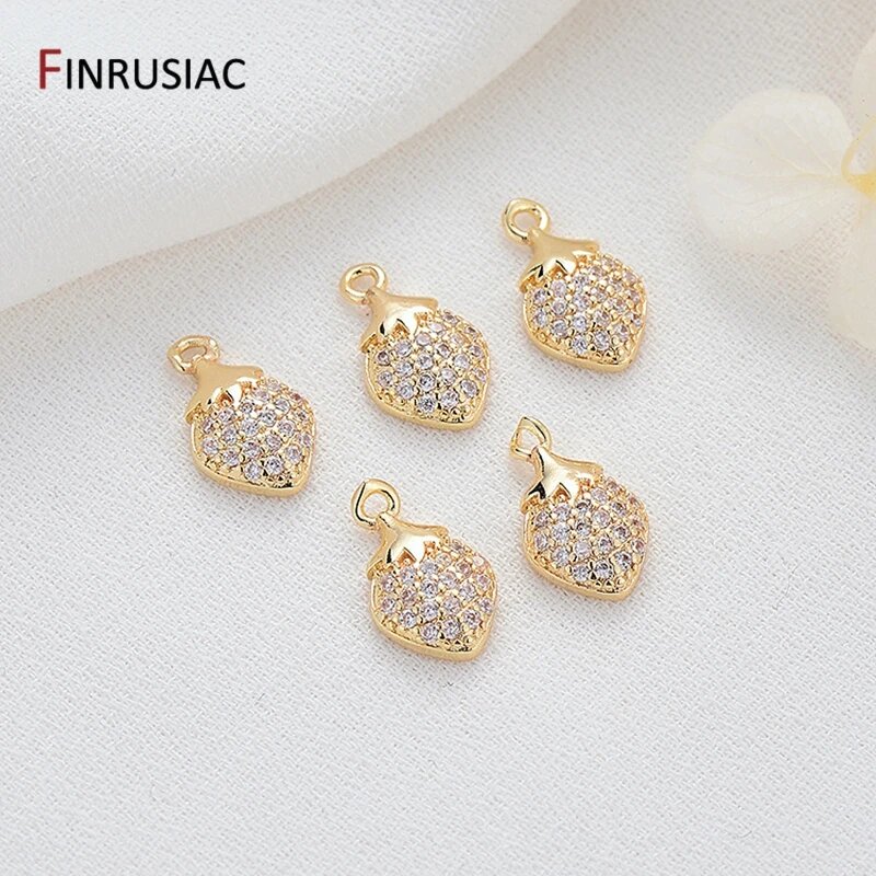 Ювелирные подвески FINRUSIAC из меди с цирконием