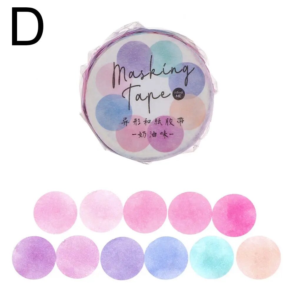 Корейская лента Washi 15 мм 3 м Розовый, D