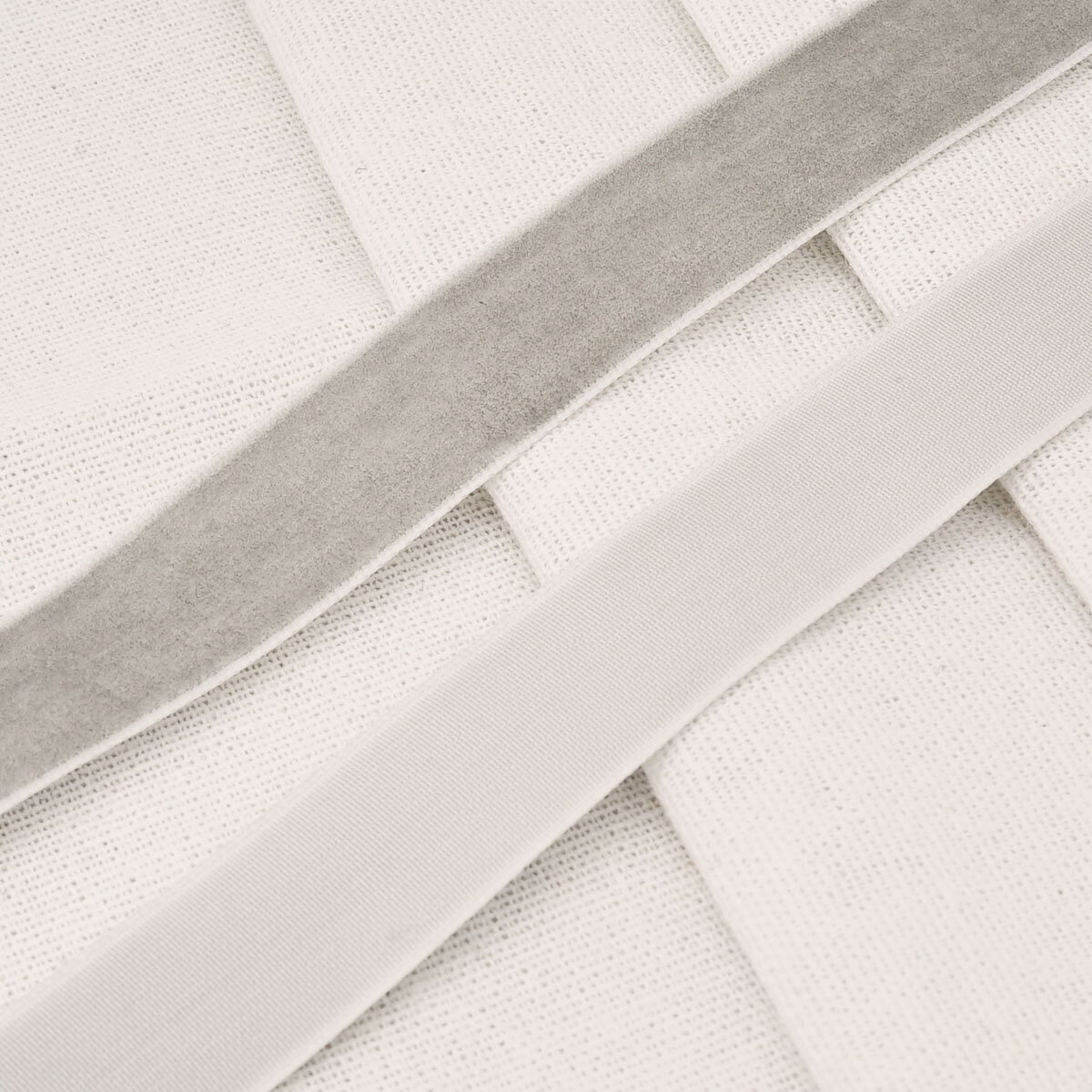 Лента бархатная для творчества, 2 см × 32,9 м, серая, для рукоделия и декора, Айрис