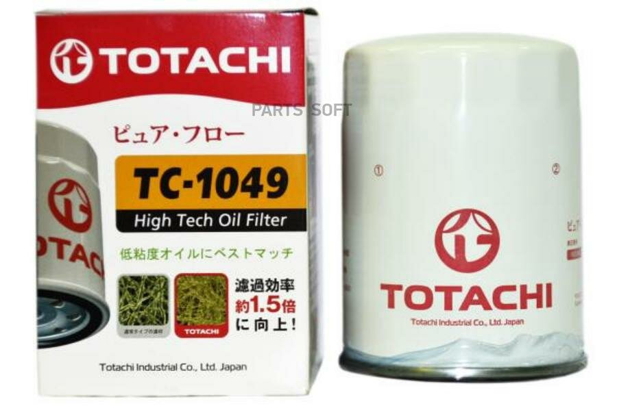 TC1049 TOTACHI Фильтр масляный NISSAN ALMERA/PRIMERA/TERRANO/FORD MAVERICK 2.7TD 93-02
