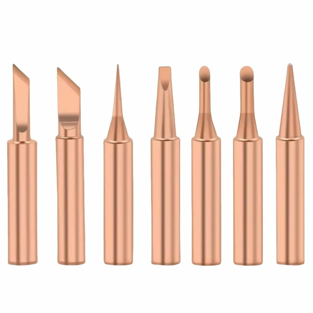 Набор насадок для паяльника из меди 5/6/7 шт.