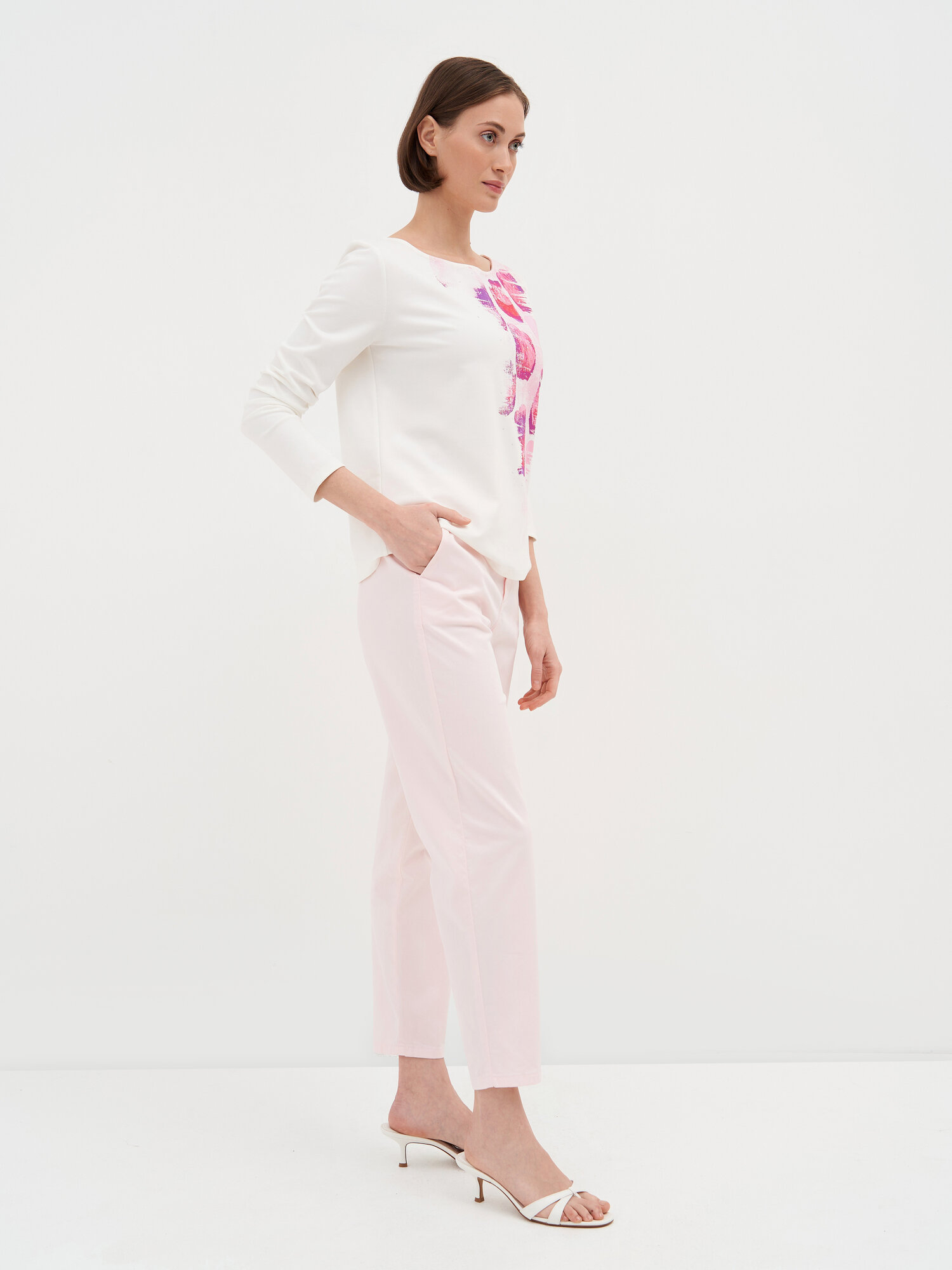 Брюки чинос Taifun by Gerry Weber Весна-лето 2025, размер 40 — фото 1