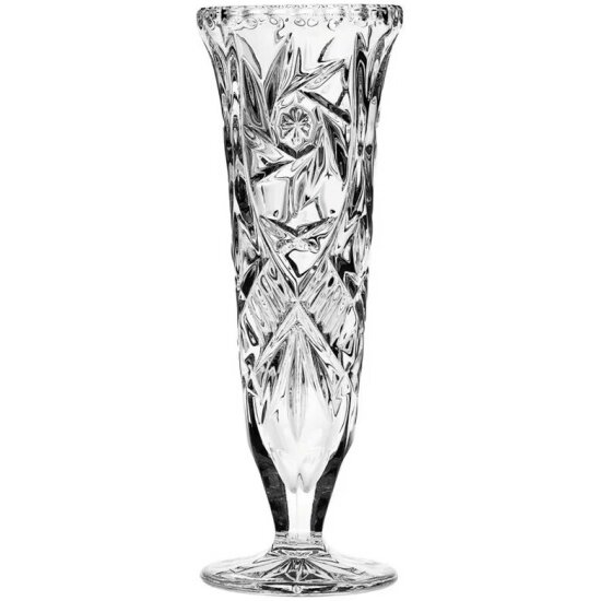 Ваза Crystal Bohemia PINWHEEL, 17 см, хрусталь