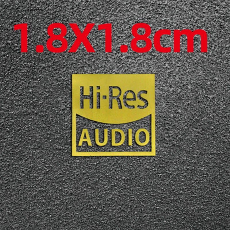 Наклейка Hi-Res AUDIO 1.8x1.8 см, цвет C