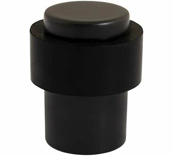 Дверной напольный упор FUARO STOPPER/14 (DS-14) BL-24 черный 43243