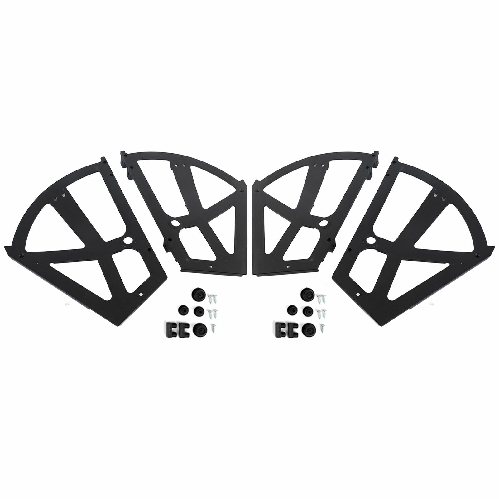 4 шт. петли для выдвижных ящиков для обуви, ABS, увеличение вместимости шкафов