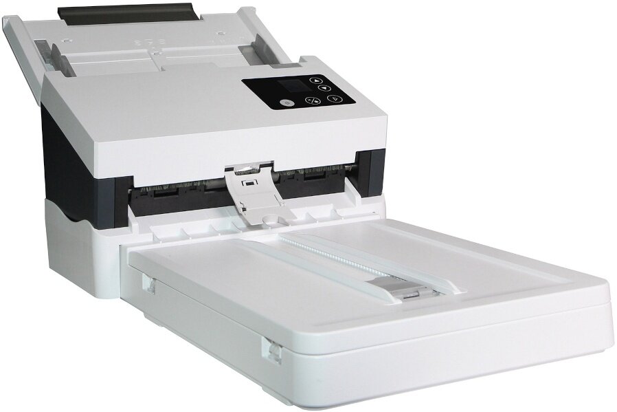 Сканер Avision AD345GFN, для документов, A4, цветной, двусторонний, 100 л