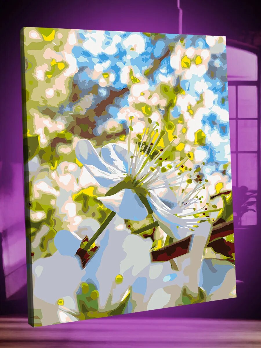 Картина по номерам Весна