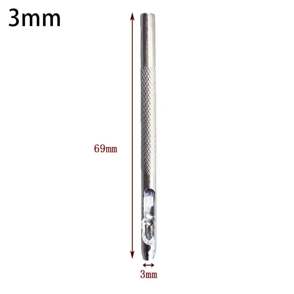 Набор дыроколов для кожи Steel 2.5/3/3.5/4 мм