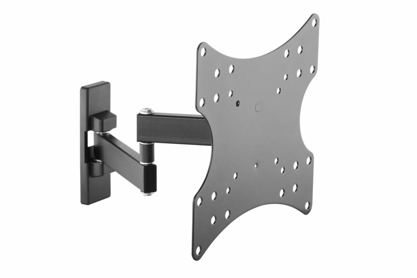 Кронштейн для телевизора Ultramounts UM877 черный 23"-42" макс.20кг настенный поворотно-выдвижной и наклонный