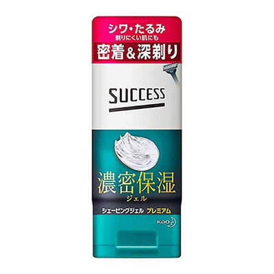 KAO Суперувлажняющий гель для бритья Идеальное скольжение 40+ для бритв с 3-5 лезвиями (с ментолом) 180 г
