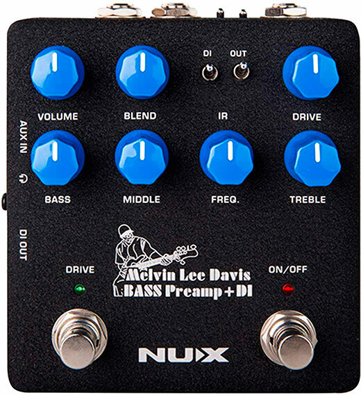 Басовый предусилитель Nux Cherub & DI Melvin Lee Davis NBP-5